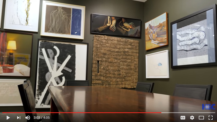 TV interviews by Kerry Marks for HEC-TV of Carmon Colangelo with Cleo ...