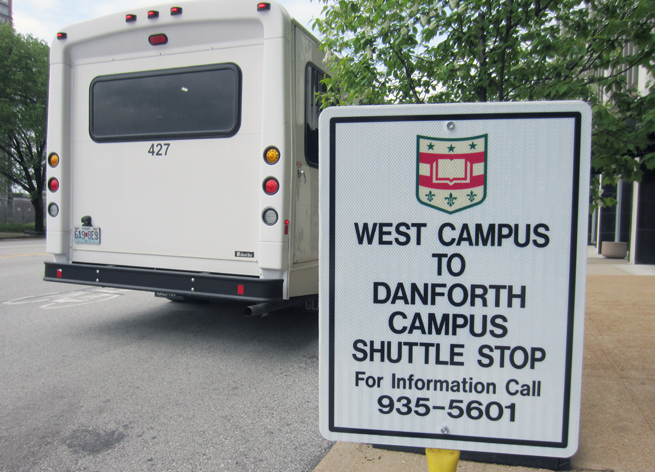 New WashU – West Campus shuttle service! – GOOD ART NEWS