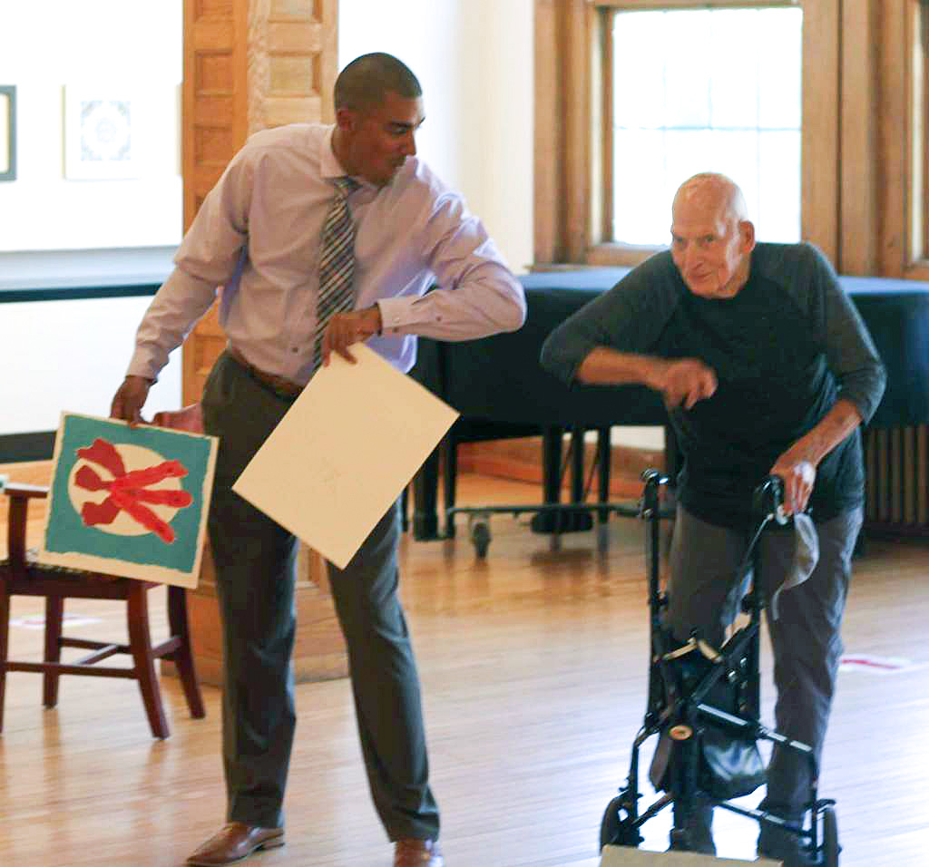 Leslie Laskey donates three artworks – GOOD ART NEWS