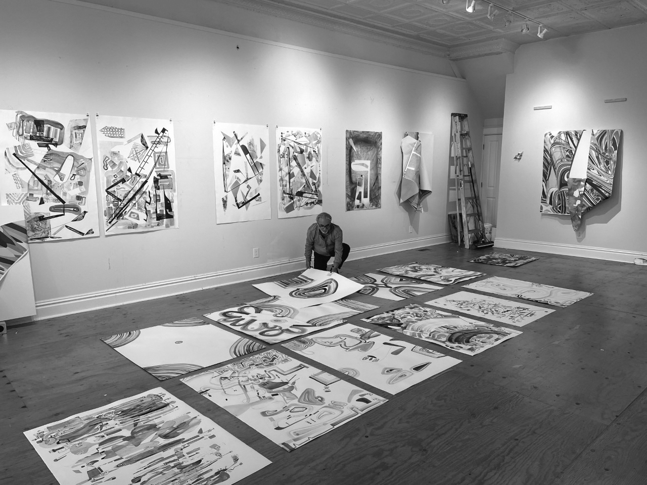 Studio visit with Carmon Colangelo – GOOD ART NEWS
