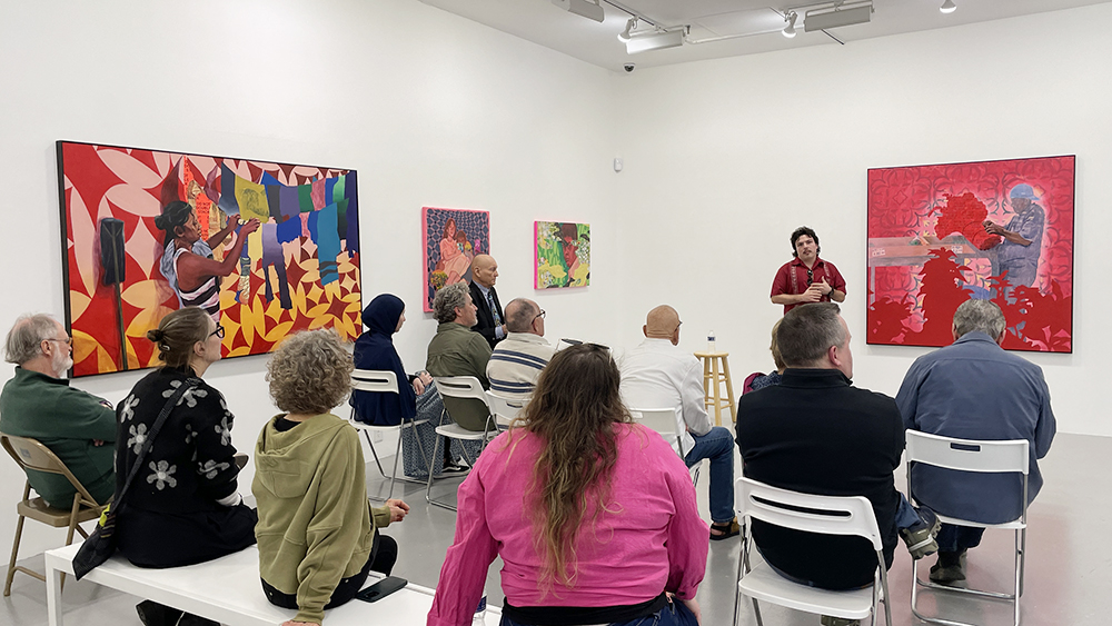 Artist Talk with Frank Schwaiger, Quinn Antonio Briceno and Christina ...